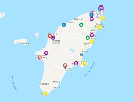 Mapa Rodos ułatwi zwiedzanie